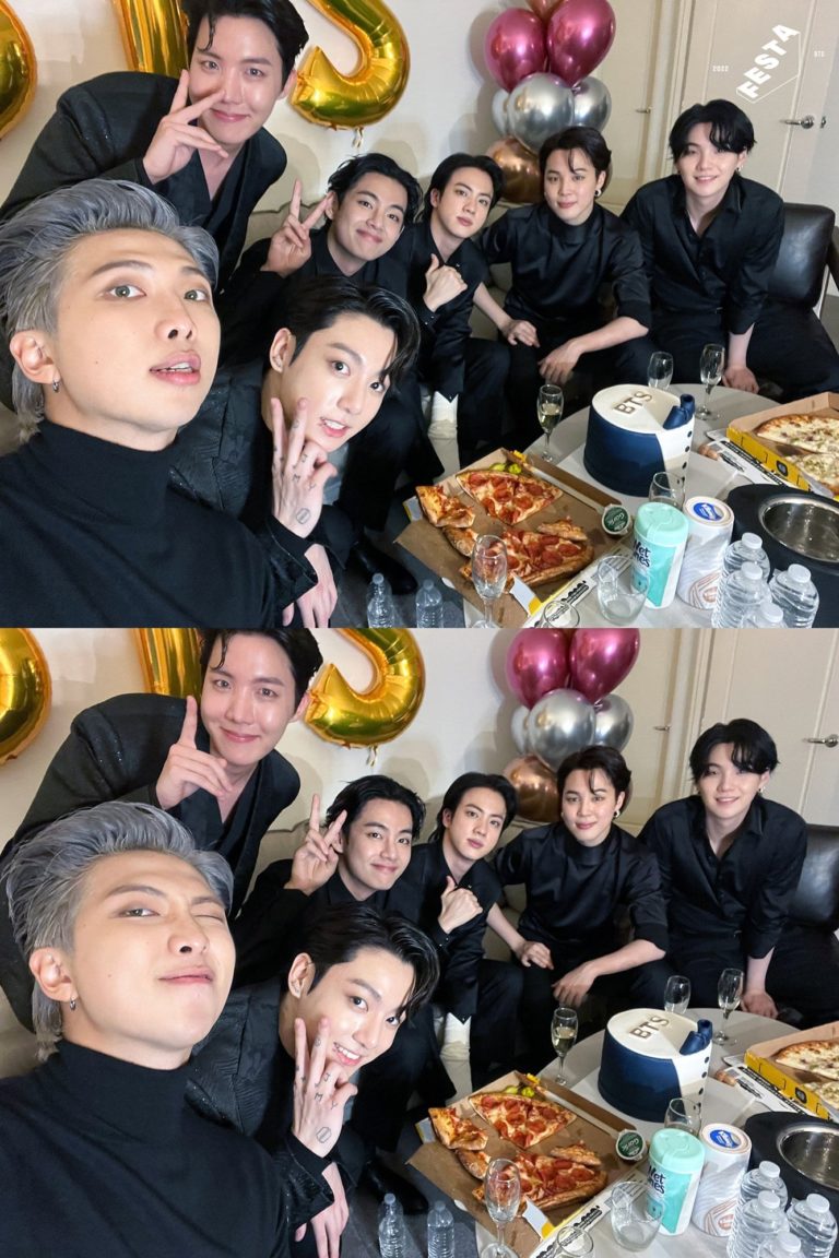 BTS Looks Back On Their Amazing Year By Sharing Adorable Group “Selfie ...