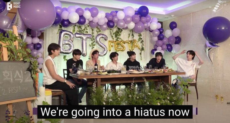 BTS Announces Indefinite Hiatus From Group Activities + Opens Up About ...