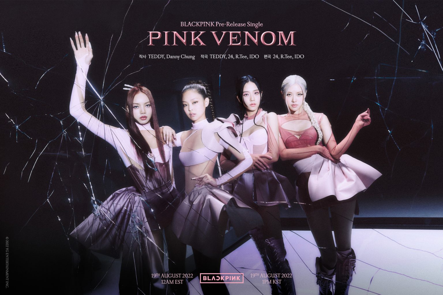 Update: BLACKPINK Gets Fans Hyped With Fierce "Pink Venom" D-Day Poster | Soompi