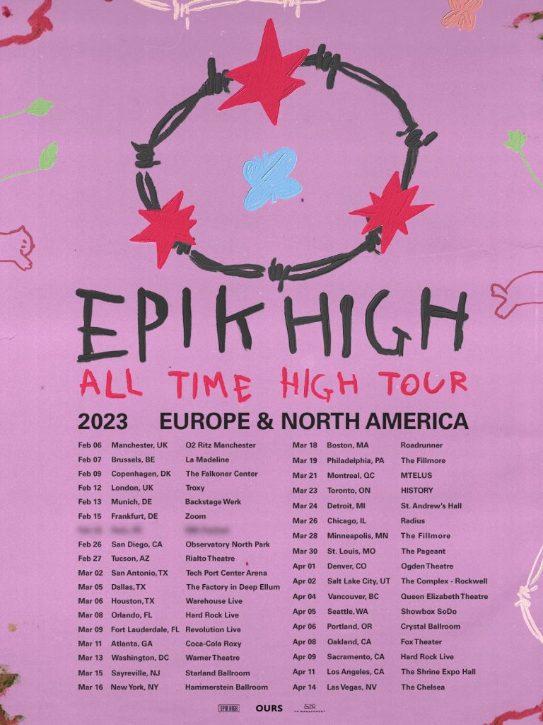 Epik High Announces Dates And Cities For Europe And North America Tour ...