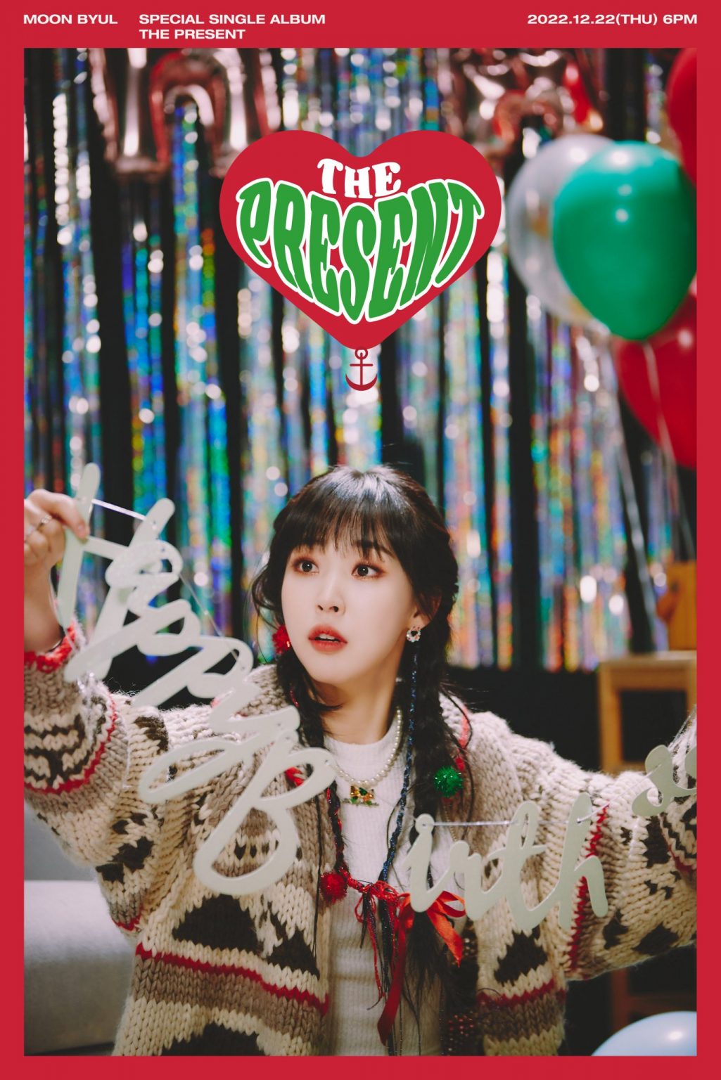 Watch: MAMAMOO's Moonbyul Gifts Fans A "PRESENT" In Festive MV | Soompi