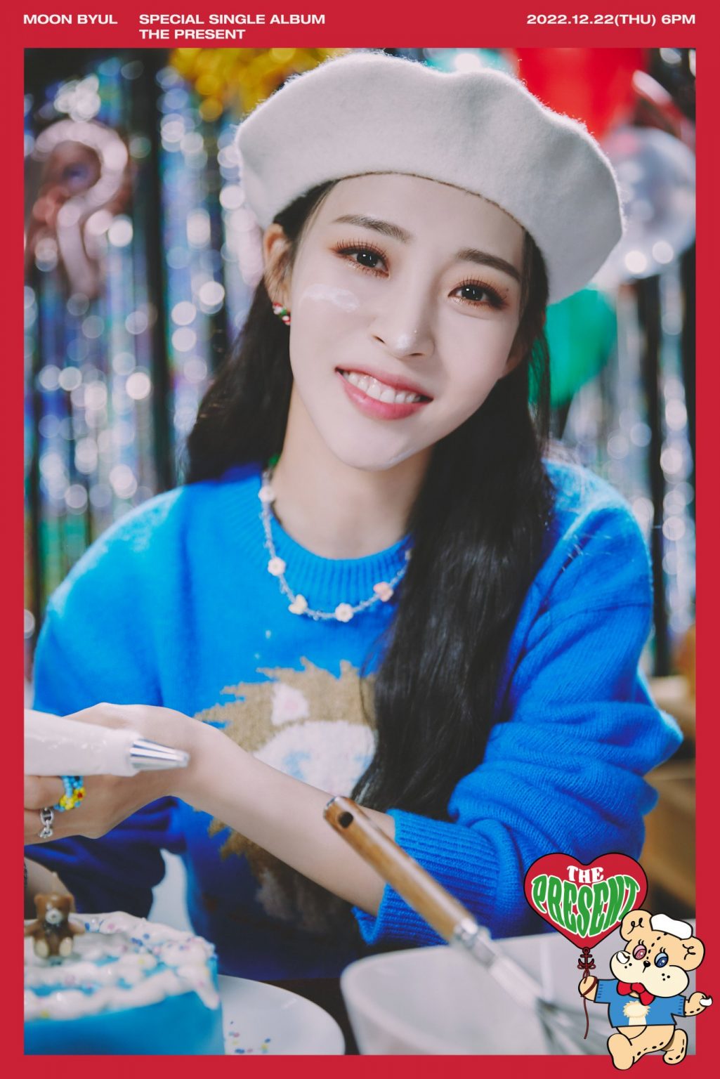 Watch: MAMAMOO's Moonbyul Gifts Fans A "PRESENT" In Festive MV | Soompi