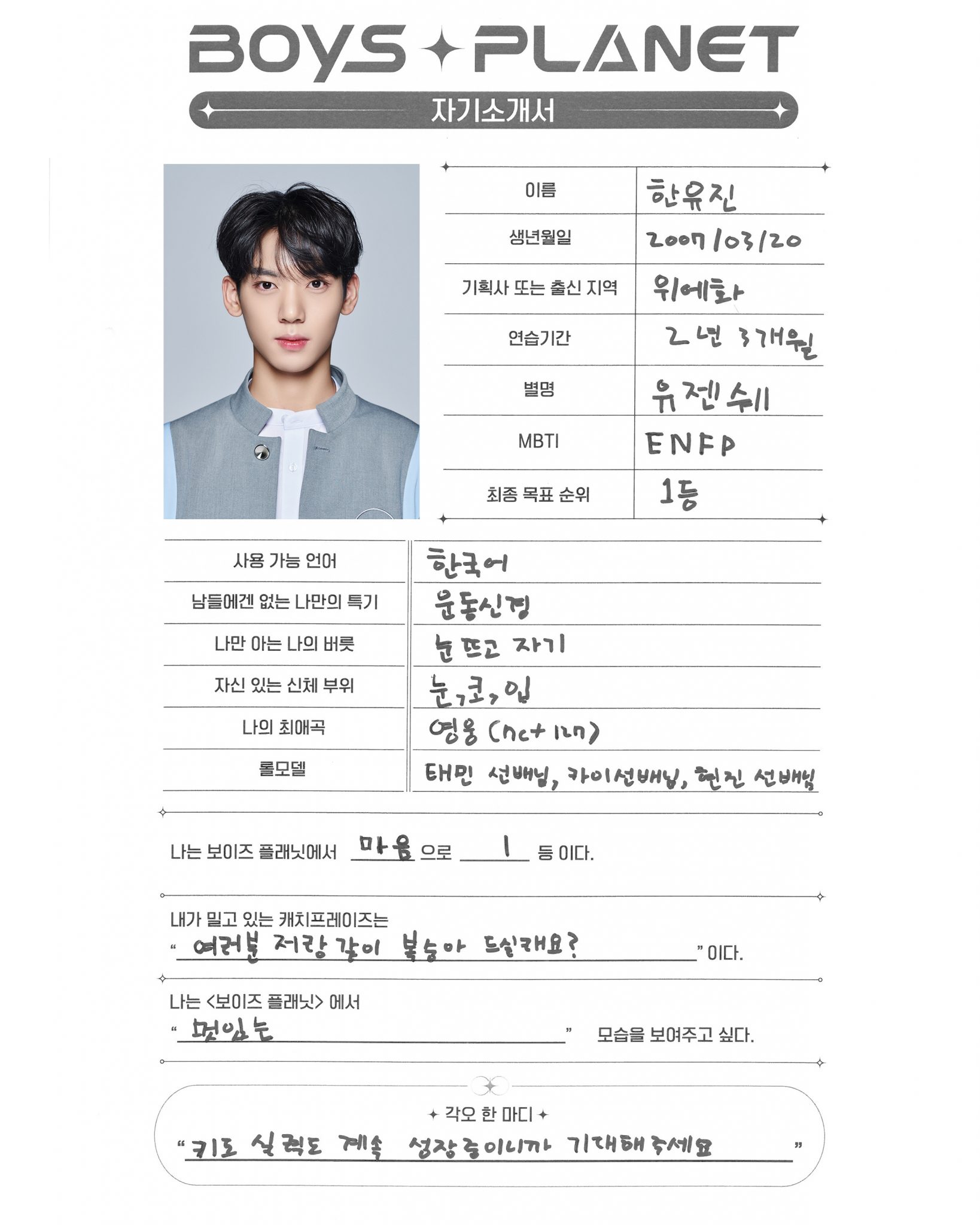 "Boys Planet" Unveils Profiles Of All Korean And Global Trainees | Soompi