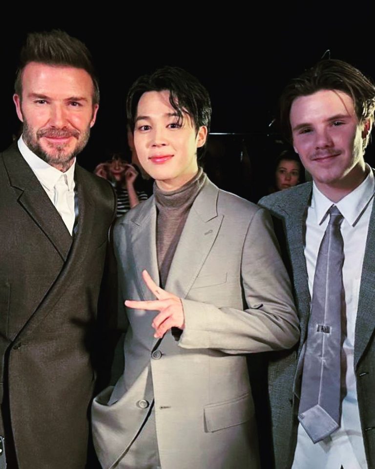 BTS's Jimin Hangs Out With Robert Pattinson, David Beckham, And More At ...