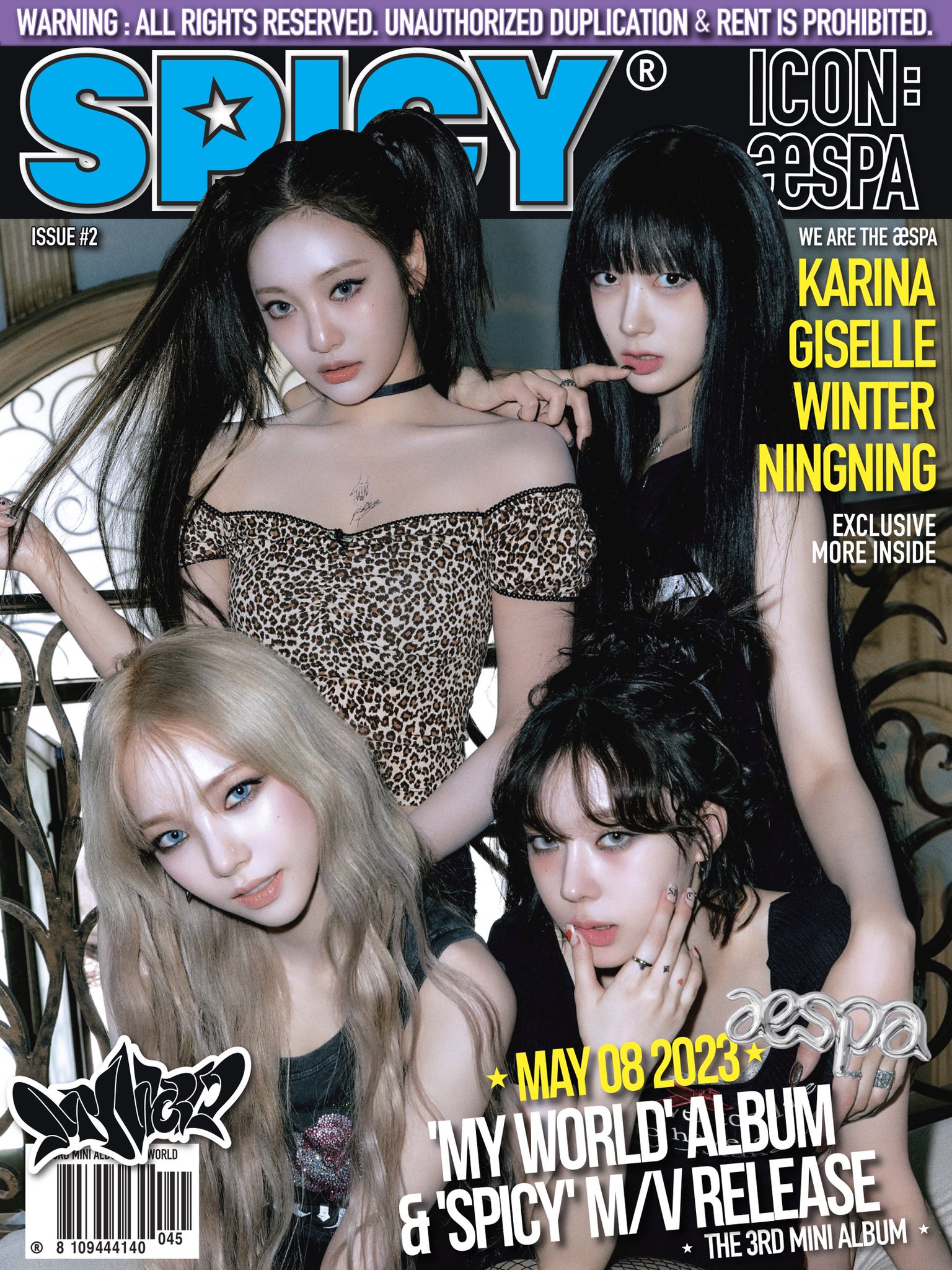 Update Aespa Transforms Into Magazine Cover Queens In Spicy Comeback