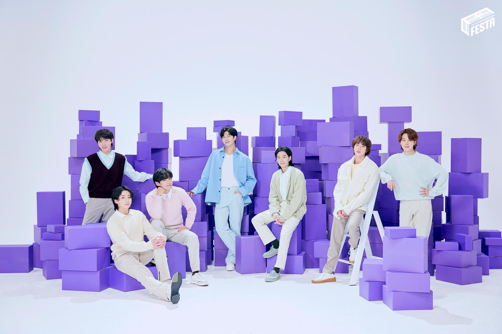 BTS Celebrates 10th Debut Anniversary In Fun Group Photos For 2023