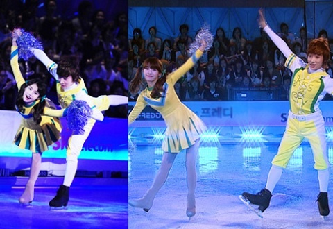 IU Emerges as ‘Figure Queen’ by Performing a Flawless Spiral | Soompi