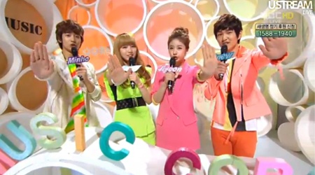 MBC Music Core 05.07.11 | Soompi
