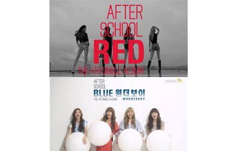 After School Releases Red and Blue Subgroup Teasers | Soompi