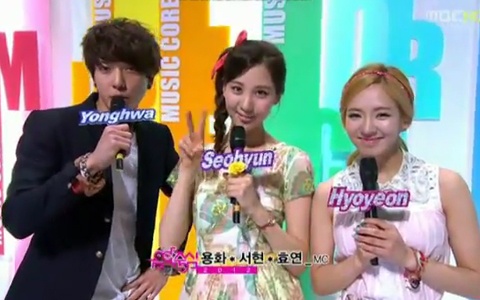MBC Music Core Performances 04.07.12 | Soompi