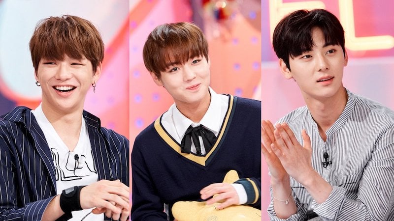 Kang Daniel Park Ji Hoon Y Hwang Min Hyun De Wanna One Encantan En