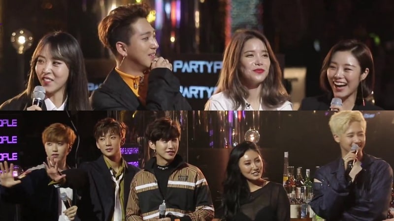 La primera temporada de “JYP’s Party People” terminará con el episodio de MAMAMOO y B1A4 | Soompi